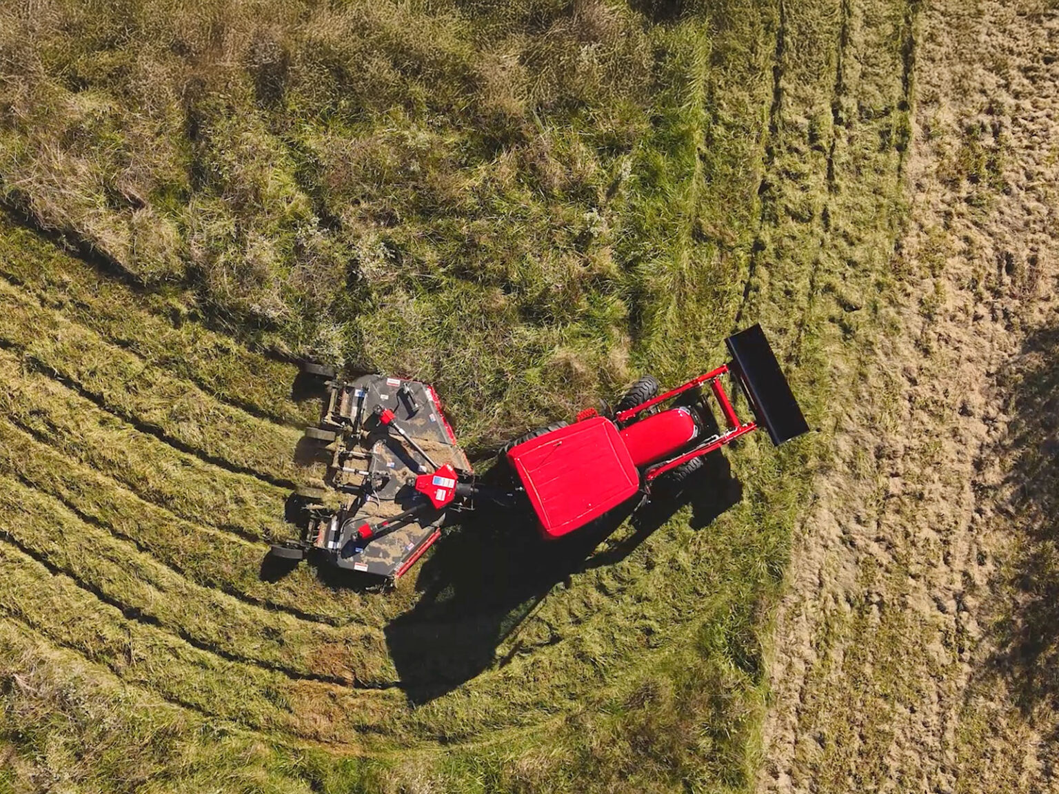 10 ft Flex-Wing Pull-Type Mower | IronCraft 2510